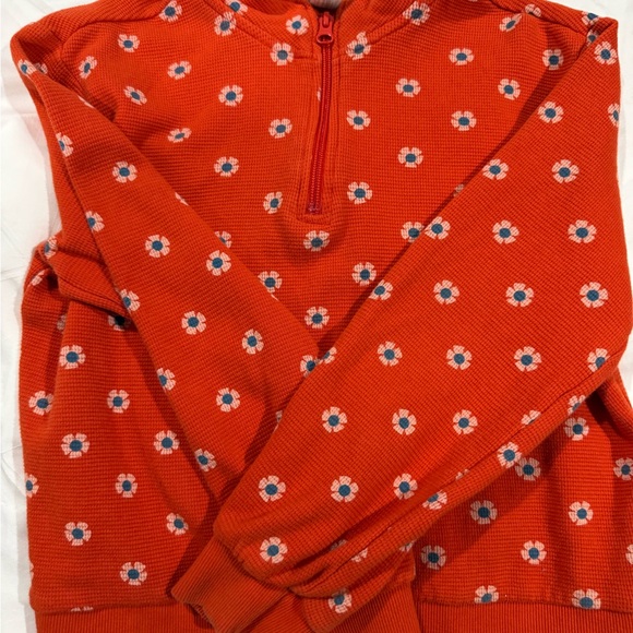 Hanna Andersson | Shirts & Tops | Hannah Anderson Girl Orange Floral ...